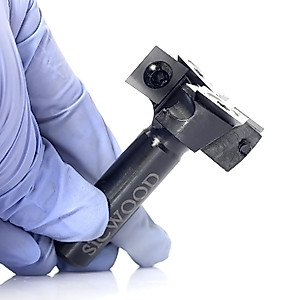 SICWOOD Slab Flattening Router Bits 1/2 Shank, 1-1/2”Cut Dia, 2+2 Insert Carbide, CNC Spoilboard Surfacing Router Bits, Planing Router Bits, for Flycutter/ Slab Leveler/ Rabbeting