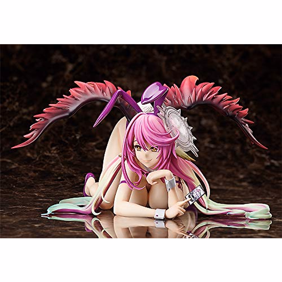 FREEing No Game No Life -Zero-: Jibril (Bare Leg Bunny Version Great War Edition) 1:4 Scale PVC Figure, Multicolor