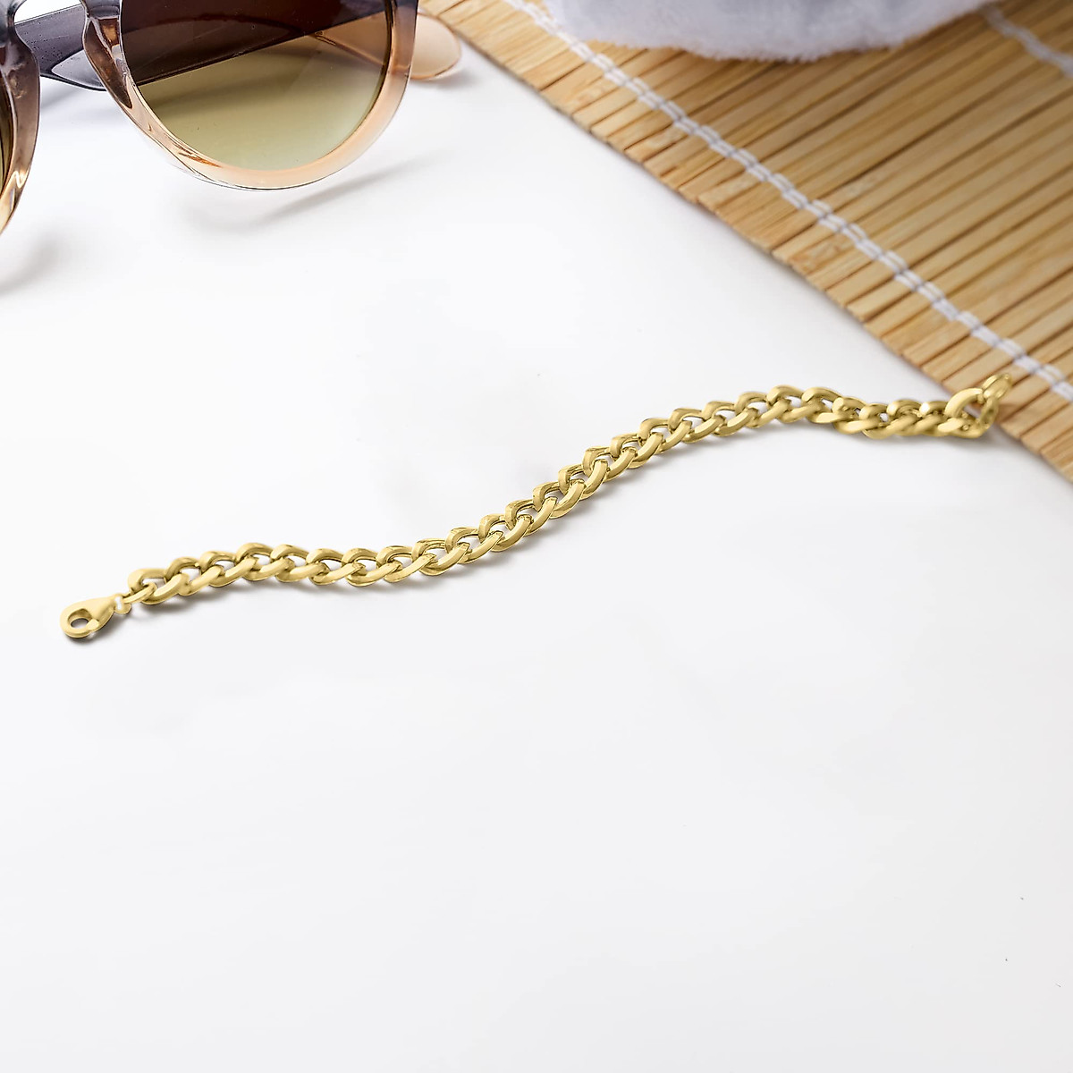 Ross-Simons Italian 14kt Yellow Gold Curb-Link Bracelet. 8 inches