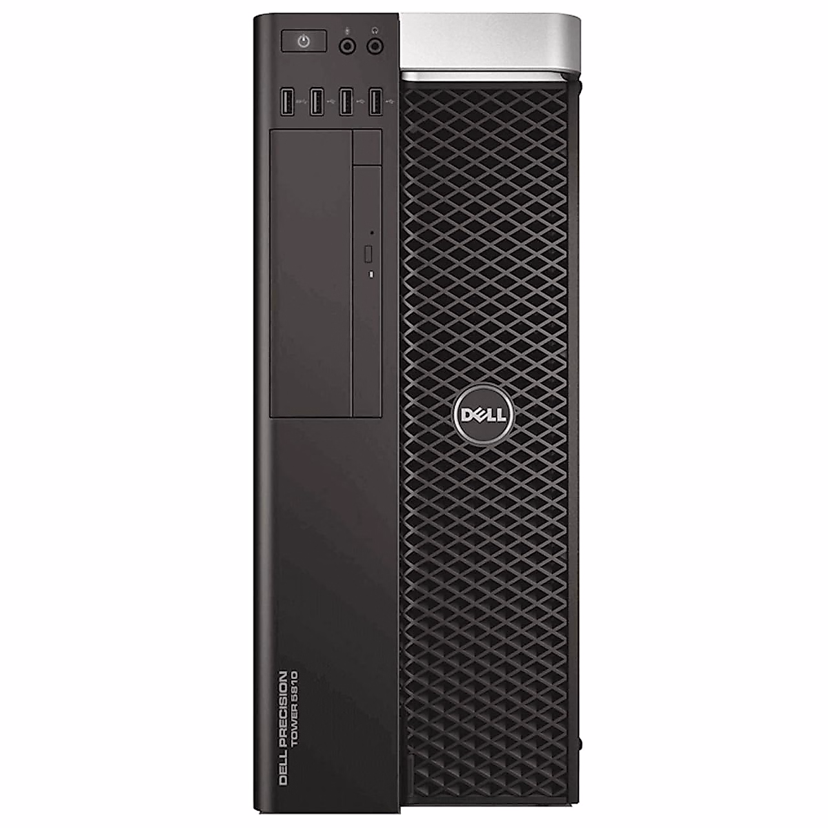 Dell Precision T5810 Mid-Tower Workstation - Intel Xeon E5-2683 v4 2.1GHz 16 Core Processor, 16GB DDR4 Memory, 256GB NVMe SSD, 4TB HDD, Nvidia Quadro K2200 Graphics Card, Windows 10 Pro. (Renewed)