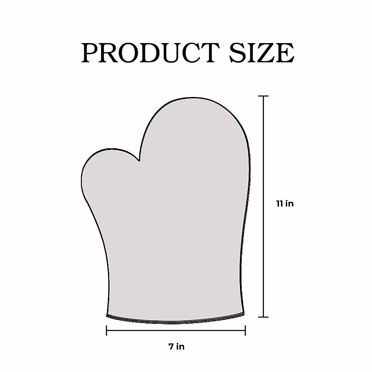 AAROENLYS, Oven Mitt Funny You'll Eat it and You'll Like it. 100 Cotton Kitchen Oven Glove Heat Resistant 480 Degree, Non-Slip Textured Grip for Baking Cooking BBQ, Blue, 11 x 7INCH