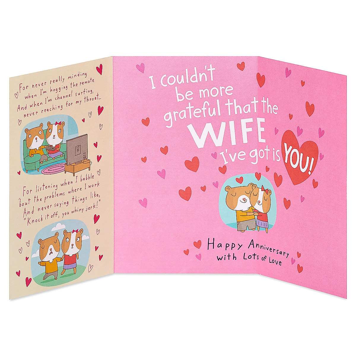 American Greetings Anniversary Card for Wife (My Amazing Wife)