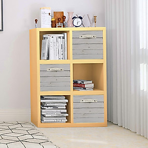 Livememory Storage Cube Bins, Fabric Storage Box Cubes Foldable Baskets Bins for Cube Organizers Home Closet Bedroom (10.5"x10.5"x11") 4 Packs