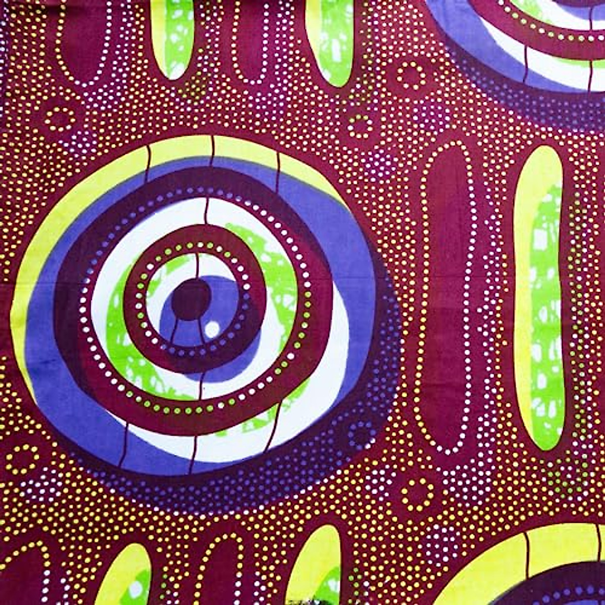 Touch of a Queen African Print Pattern Ankara Headwrap Turban Headband Hair Scarf (Mayamiko)