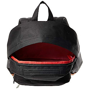 Herschel Pop Quiz Backpack, Black/Saddle Brown, Classic 22L