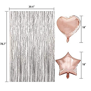 30th birthday decorations for her - Rose Gold 30th Birthday Party Supplies 30th Number Balloons happy 30th birthday decorations