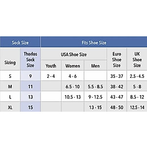 thorlos mens Mcb Max Cushion Combat Over the Calf athletic socks, Black, Large US