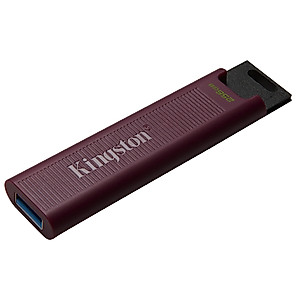 Kingston DataTraveler Max Type-A 256GB High Performance USB Flash Drive USB 3.2 Gen 2 Up to 1000 MB/s Sliding Cap Design DTMAXA/256GB