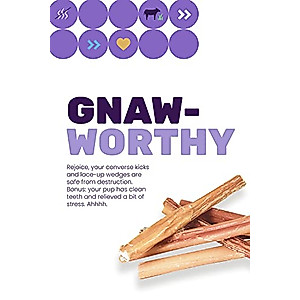 I and love and you Free Ranger No Stink! Natural Grain Free Bully Stix - Low Odor, 100% Beef Pizzle, 6-Inch, Pack of 5