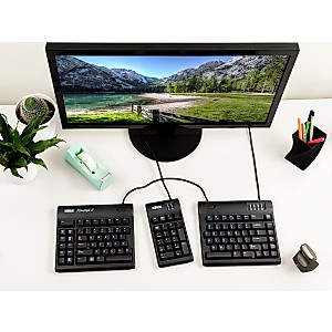 KINESIS USB Freestyle2 Numeric Keypad (PC), Dark gray