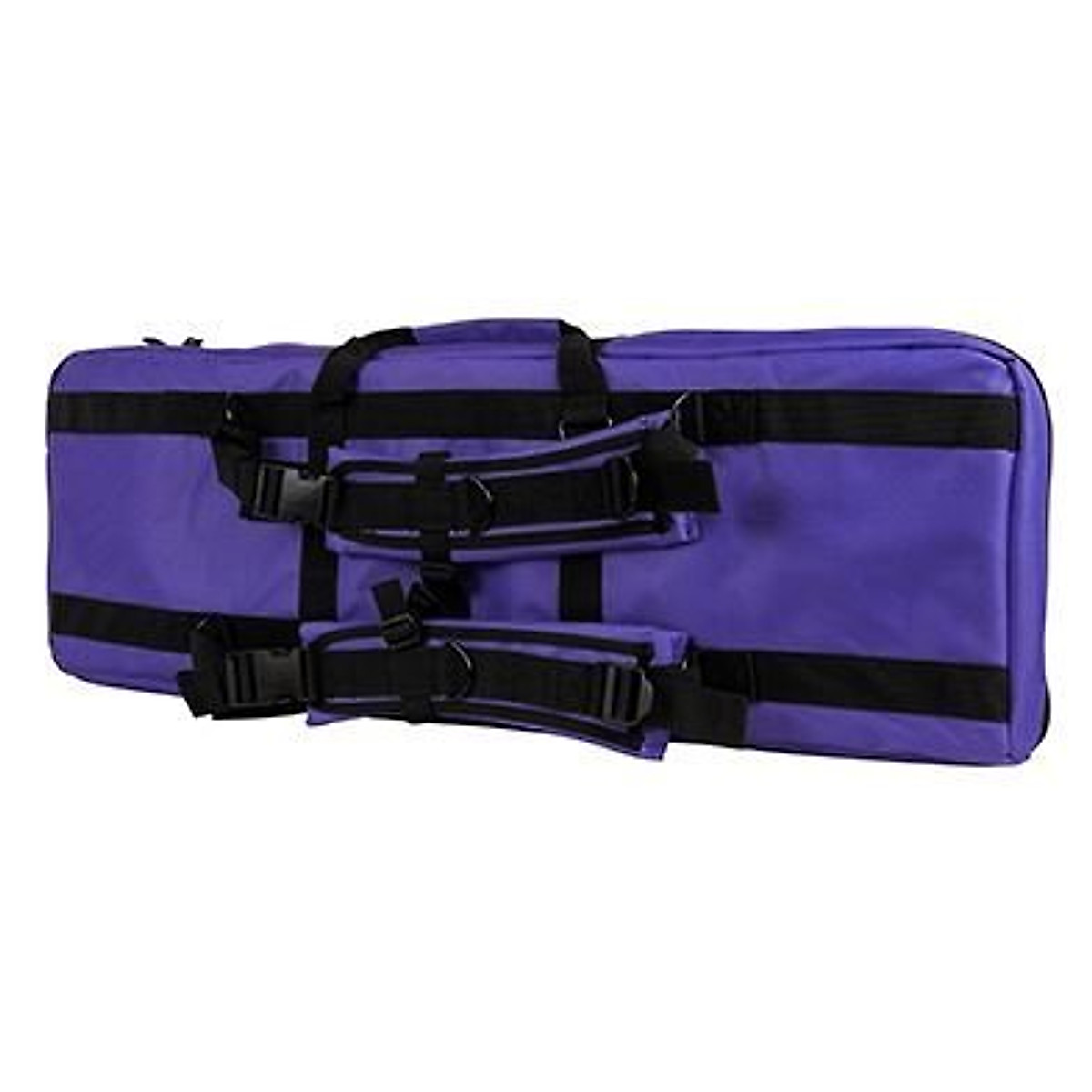 NC Star CVDC2946PR-36 NcStar, Double Carbine Case, Sizenameinternal, Black with Purple Tan, 36