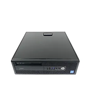 HP ProDesk 600 G2 Desktop SFF Pentium G4400 3.3GHZ 4GB 500GB Win 10 Pro (Renewed)