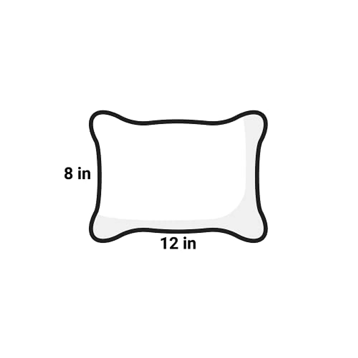 Chandler 4 Corners Artist-Designed Flurries Hand-Hooked Wool Decorative Throw Pillow (8” x 12”)