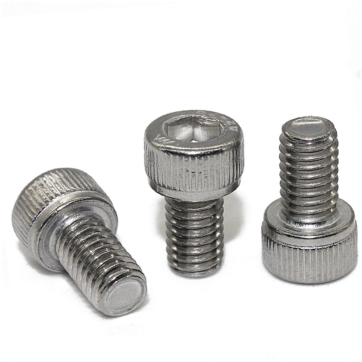 Fullerkreg 0.8mm Pitch M5 x 10MM Socket Head Cap Screws, Allen Socket Drive, Din 912, AISI 304 Stainless Steel (18-8), Full Thread, Bright Finish, Machine Thread, Quantity 50
