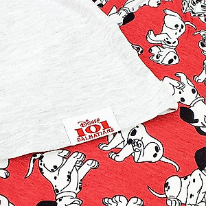 Disney Pajamas Women | 101 Dalmatians Pajama Set | Short Summer Pjs Grey XX-Large