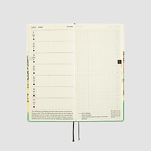 Hobonichi Techo Weeks [English/Tall and Slim Size/January 2024 Start] MOTHER: Summers