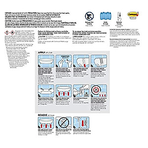 Command Shower Caddy, Clear Frosted, 1-Caddy, 4-Water Resistant Strips, Organize Damage-Free