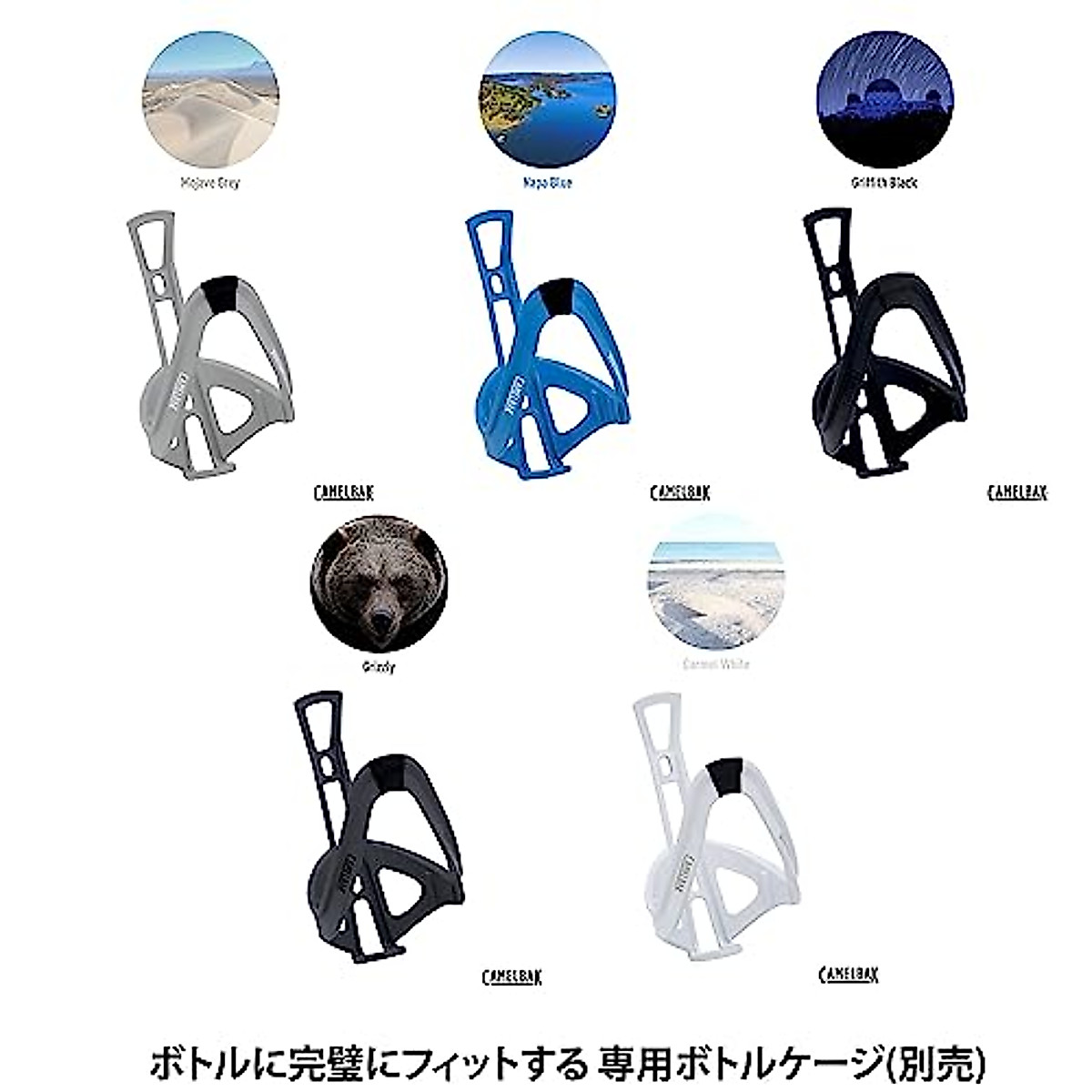 CamelBak Podium Chill Insulated Bike Water Bottle 24 oz, Lake Blue