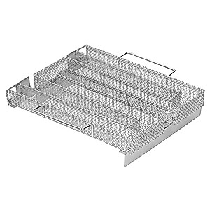 Cold Smoke Generator, 21.5x22.6x4.6cm M Type Stainless Steel Smoked Network Disk Cold Smoke Generator, for Barbecue, Bacon Roast, BBQ Grill