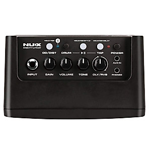 NUX Mighty Lite BT Mini Portable Modeling Guitar Amplifier with Bluetooth(Black)