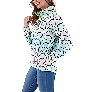 Obermeyer Womens W Boulder Fleece, Hazy Daze, Small