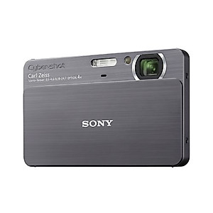 Sony Cybershot DSC-T700 10MP Digital Camera with 4x Optical Zoom with Super Steady Shot Image Stabilization (Grey)