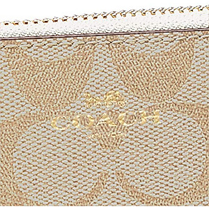COACH(コーチ) Women Wallet, Light Khaki/Chalk, One Size