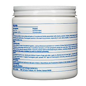 Cramergesic Mild Warmth Analgesic for Relief from Muscle Soreness, Aches, Joint & Arthritis Pain, Penetrating Pain Relief Cream Soothes Tight Muscles Before & After Workout, Exercise, or Fitness