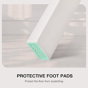 Novilla 14 Inch Queen Bed Frame with Headboard, No Box Spring Needed, Metal Platform Bed Frame Queen Size, Heavy Duty, Under Bed Storage, Easy Assembly, White