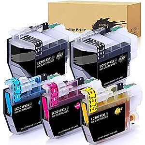 LC3019 Super High Yield Compatible Ink Cartridge Replacement for Brother LC3019XXL Ink Cartridges (2 Black, 1 Cyan, 1 Magenta, 1Yellow) Use for MFC-J6930DW MFC-J6530DW MFC-J5330DW MFC-J6730DW Printer