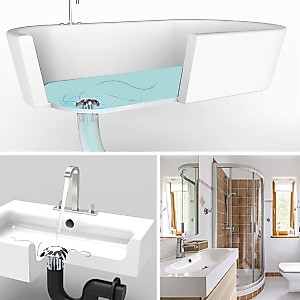 BABATH Tub Drain Hair Catcher Strainer Alloy Trap for Sink Bathtub and Shower