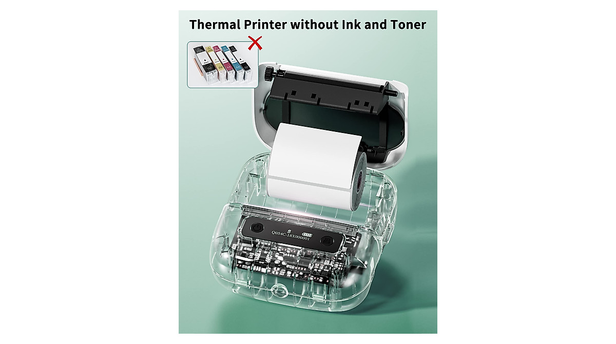 Itari Label Maker Thermal Label Printer, M220 Bluetooth Wireless ...