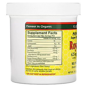 YS BEE Farms Jelly Bee Pollen Propolis Ginseng Royal, 20.3 OZ