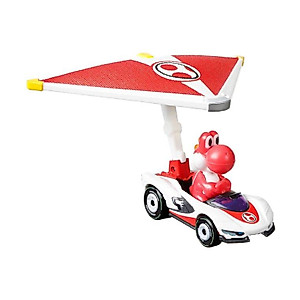 Hot Wheels Mario Kart 8 Vehicle Race Car Character Kart Glider Collector Set