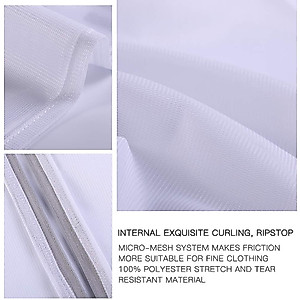 4Pcs Durable Honeycomb Mesh Laundry Bags for Delicates (1 XL 20 x 24 Inches, 1 L16 x 20 Inches,1 Medium 12 x 16 Inches, 1 Small 10 x 12 Inches)