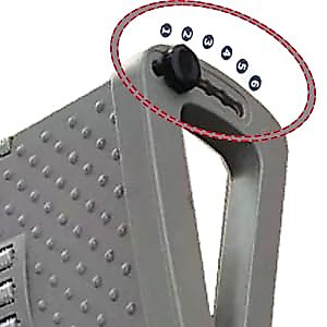 Ergonomic Foot Rest Under Desk with Massage Surface Adjustable Footrest with 6-Level Height Foot Stool Foot Rest for Home/Office Footrest Under Desk at Work Footstool Feet Rest Stool Under Desk