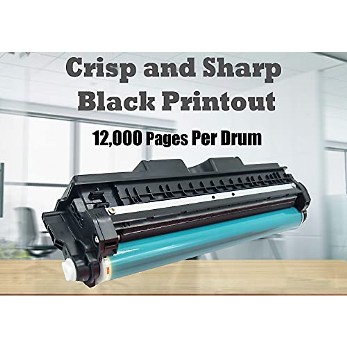 (Set of 1) 4Benefit Compatible HP 126A Imaging Drum Unit HP126A CE314A Drum x 1 for Used in HP Color Laser-Jet 100 MFP M175a M175nw M275 M275nw CP1025 CP1025nw Laser Color Printer