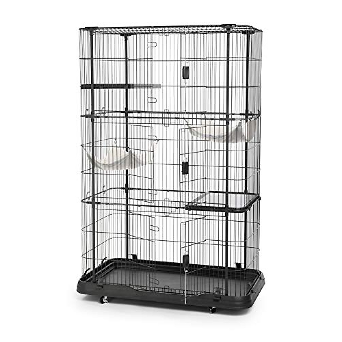 Prevue Pet Products Premium/Deluxe Cat Home, Black