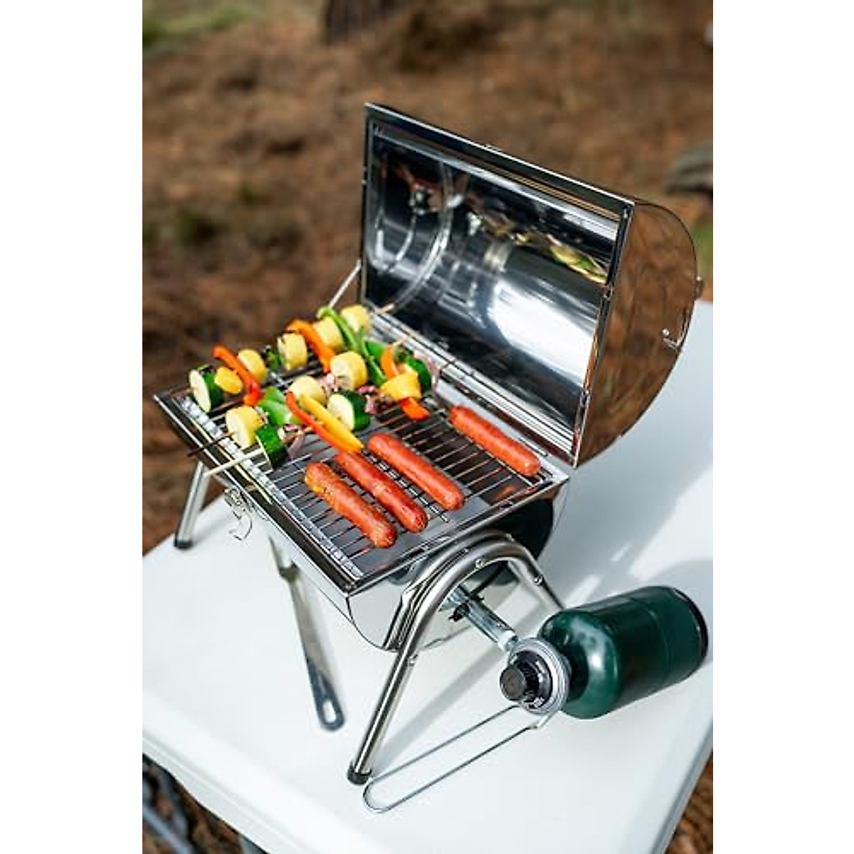 Stansport Stainless Steel Propane BBQ Grill (035)