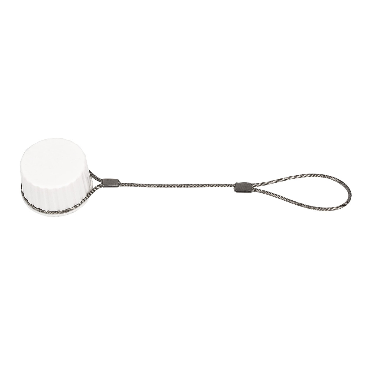 Threaded caps with Stainless tetherDrain Plug Caps for Igloo,Threaded Drain caps for Cooler,Set of 2