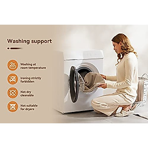 USB Heated Blanket with 18W Power Bank,Heated Shawl,Portable Electric Blanket Plush Flannel with 3 Heating Levels,Wearable Heated Throw Blanket for Home&Outdoor,Heating Pad for Neck and Shoulder