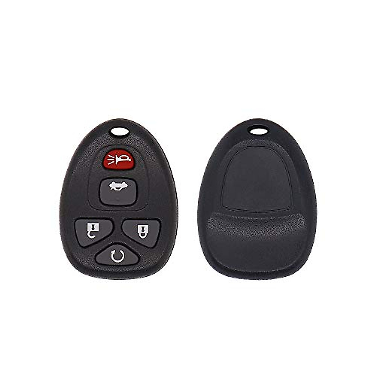 HARUMA Replacement Keyless Entry Remote Control Key Fob for GMC 07-14 Acadia Yukon for Buick 08-11 Enclave Lucerne for Chevrolet 07-14 Tahoe Suburban （OUC60270 OUC60221）