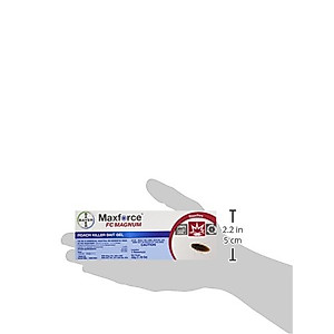 Bayer 79432135 maxforce FC Magnum Roach Killer Bait Gel Insecticide, Light Brown