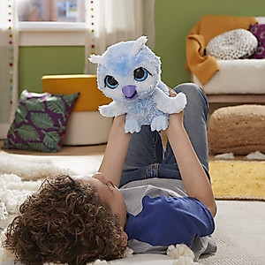 furReal Lil’ Wilds Owlen The Owl Toy, Electronic Pets, with 35+ Sounds and Reactions, Interactive Toys for 4 Year Old Girls and Boys and Up