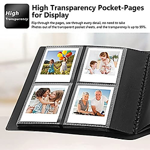 Polaroid Go Photo Album, Polaroid Albums 192 Pictures for Polaroid Go Instant Mini Camera, Photo Album for Polaroid Go Film and Polaroid Go Instant Mini Camera（Black）