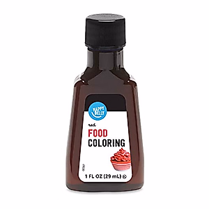 Amazon Brand - Happy Belly Red Food Color 1 fl oz