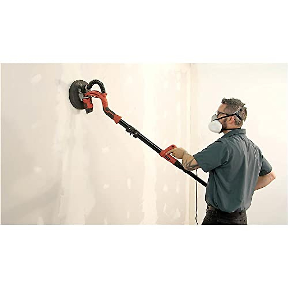 Grizzly Industrial T1239 - Drywall Sander with Vacuum Attachment