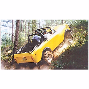 Bushwacker Extend-A-Fender Extended Rear Fender Flares | 2-Piece Set, Black, Smooth Finish | 60002-01 | Fits 1972-1980 International Scout II, 6' Bed