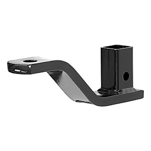 CURT 45003 Vertical Trailer Hitch Ball Mount, Fits 2-Inch Receiver, 4,000 lbs, 1-Inch Hole, 2-1/4-Inch Drop