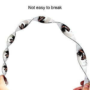 Anti Bird Rod Durable Reflective Wind Spiral Bird Deterrent Tool Garden Protection Professional Silver